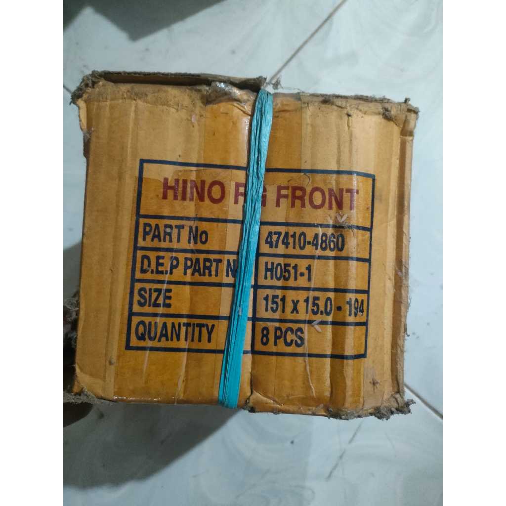 Jual Kampas rem hino depan putih IBK HINO RG FRONT H051-1 47410-4860 | Shopee Indonesia