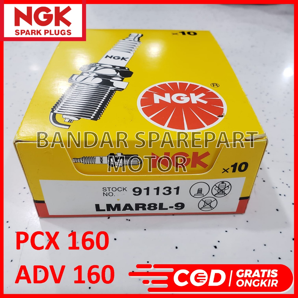 Jual BUSI NGK LMAR8L-9 PCX 160 ADV 160 | Shopee Indonesia