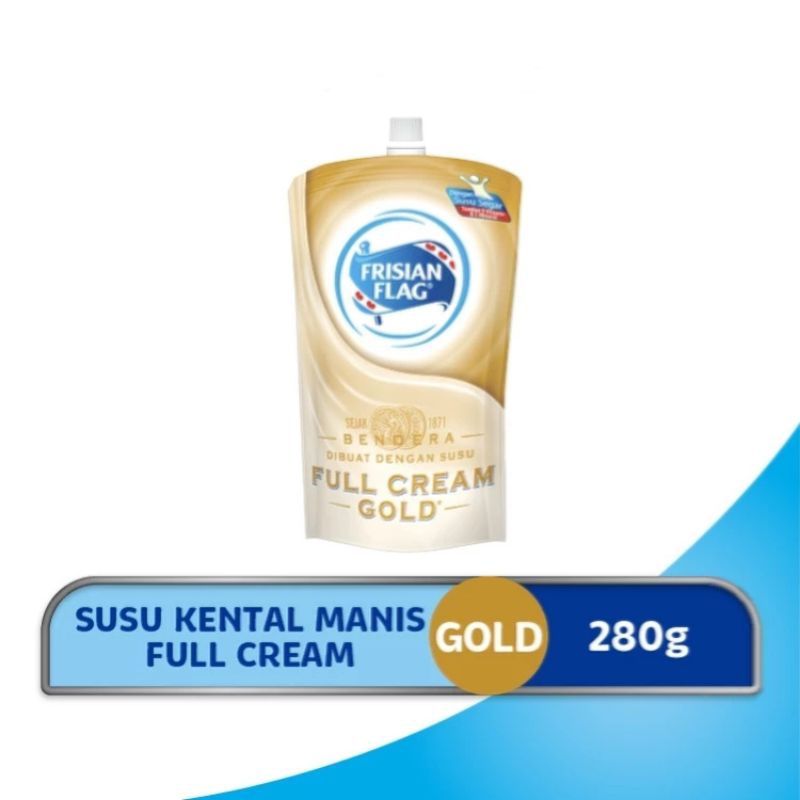 Jual Frisian Flag Gold Full Cream Pouch 280gr / Frisian Flag Full Cream ...