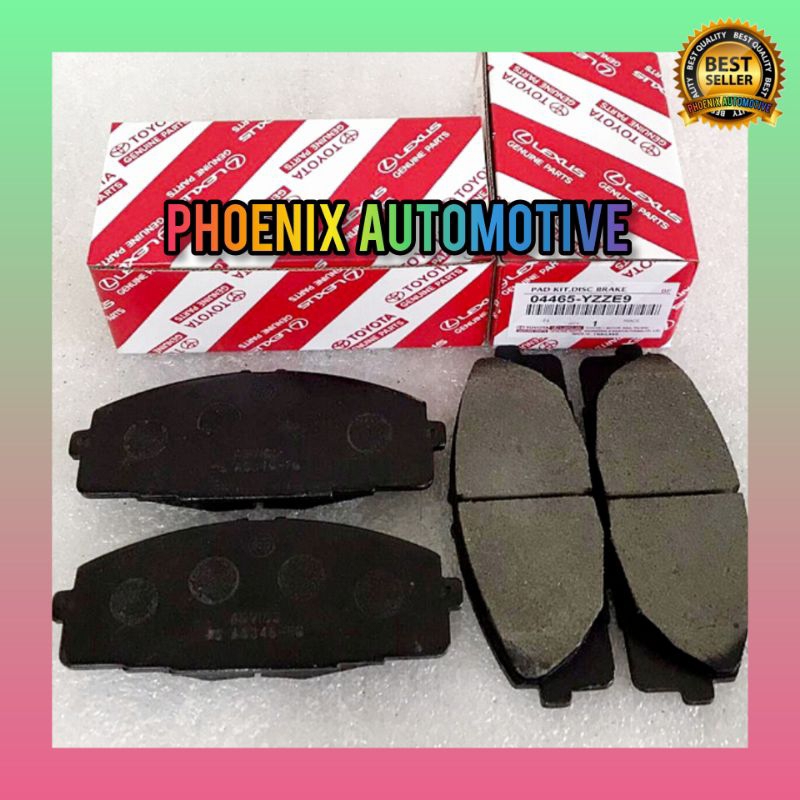 Jual ☑️ BRAKE PAD KAMPAS CAKRAM TOYOTA HIACE COMMUTER 04465-YZZE9 ...
