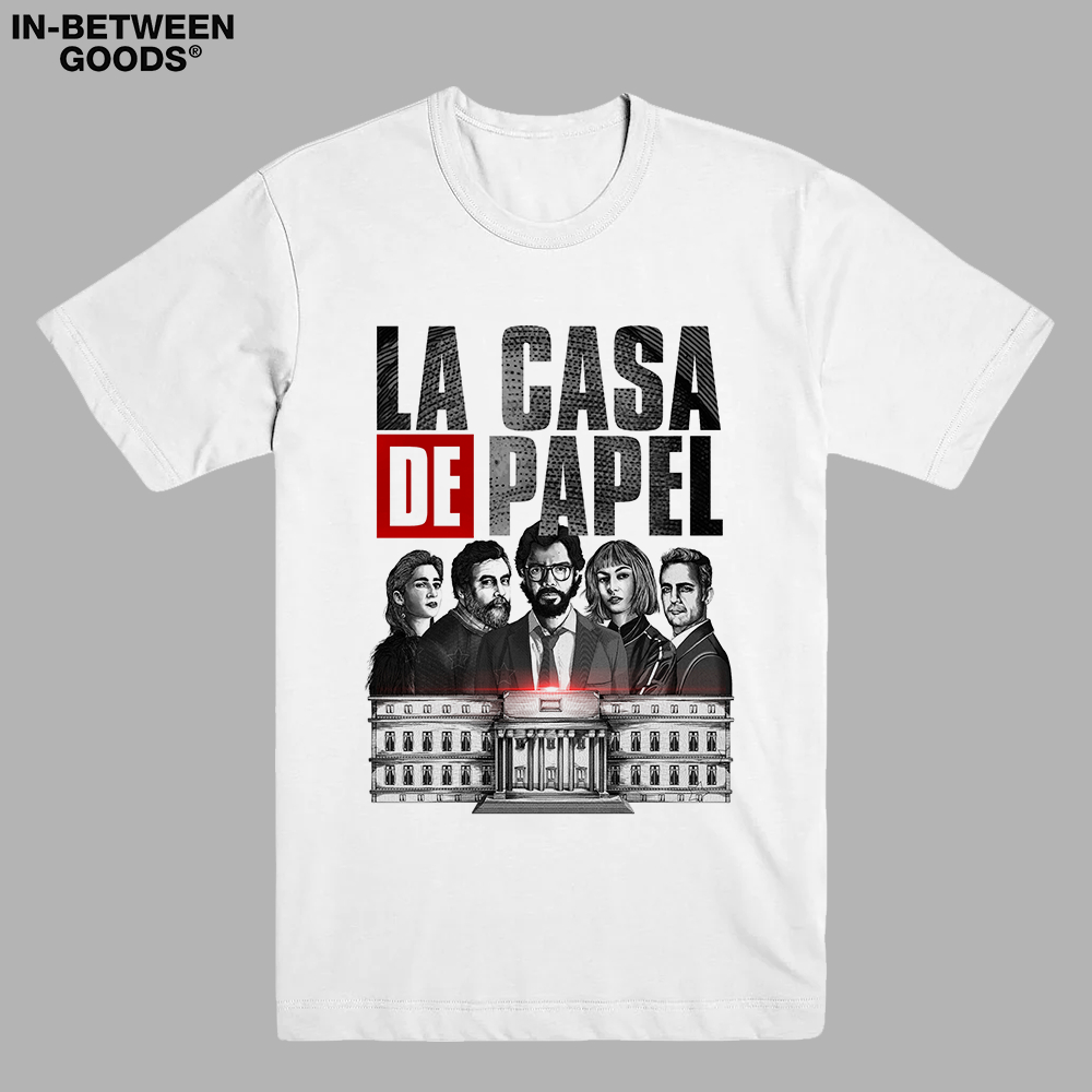 Jual LA CASA DE PAPEL - MONEY HEIST | T-SHIRT MOVIE | MERCHANDISE ...
