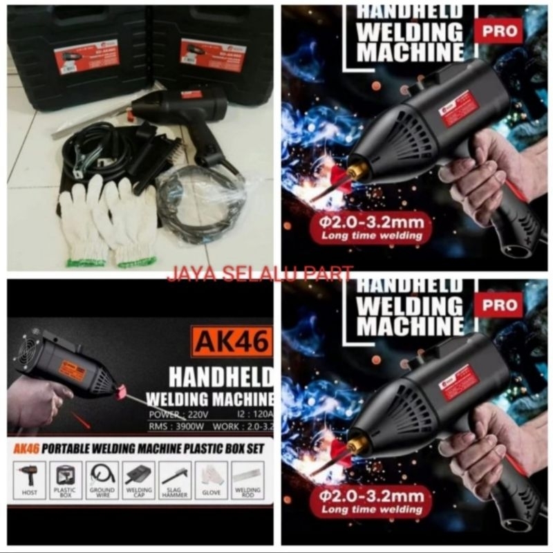 Jual Mesin las Portable Genggam Handheld Welding Mechine Edon ED AK 460 ...