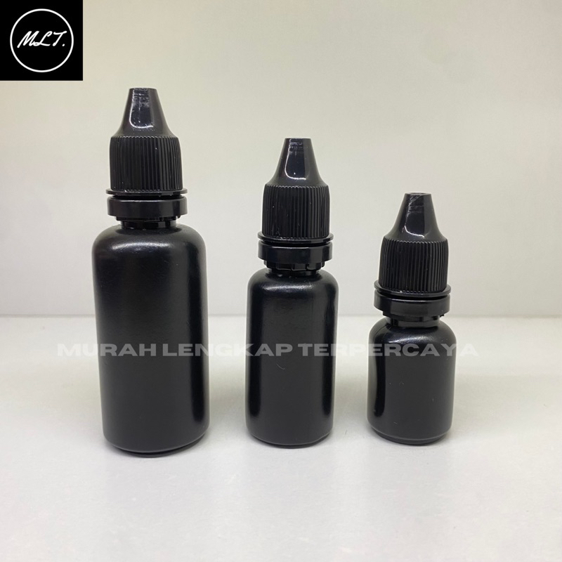 Jual BOTOL TETES HITAM SEGEL 10ML 15ML 30ML TETES MATA FULL HITAM BLACK ...