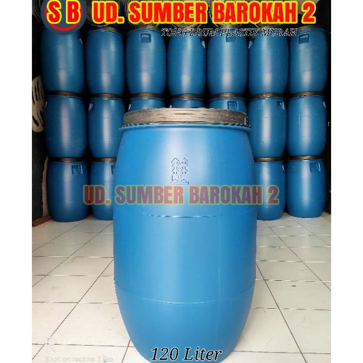 Jual Ready tong tempat sampah 120L/gentong air,tong biru dan drum ...