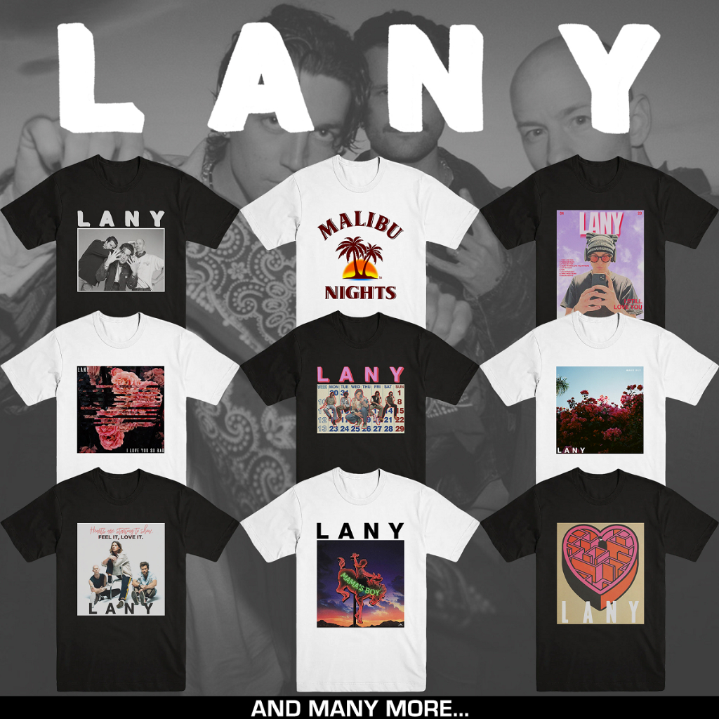 Jual LANY | T-SHIRT MUSIC | INDIE POP | MERCHANDISE | Shopee Indonesia