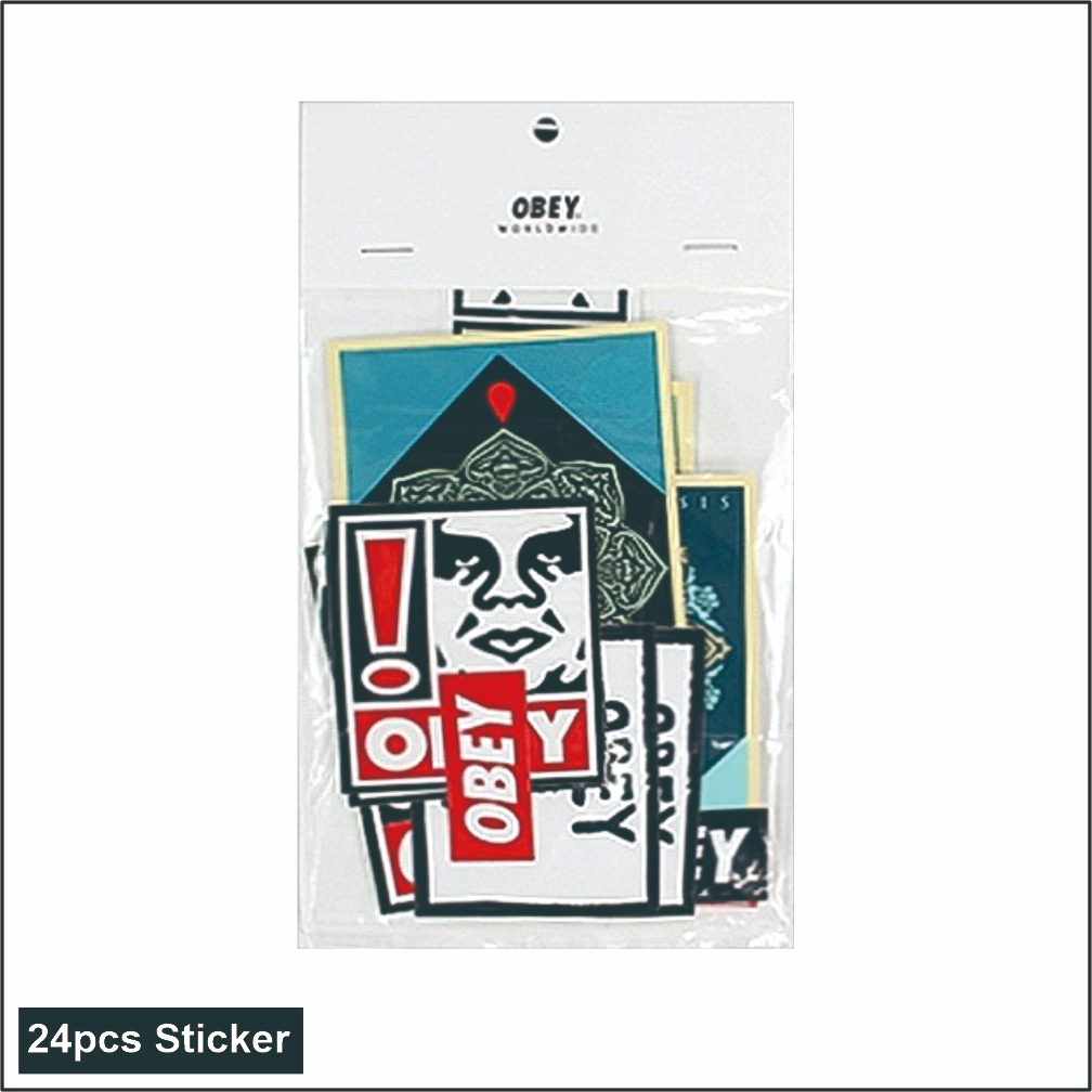 Jual Stiker Pack OBEY Vol.5 - Isi 24pcs Sticker/OBEY-24pcs | Shopee ...