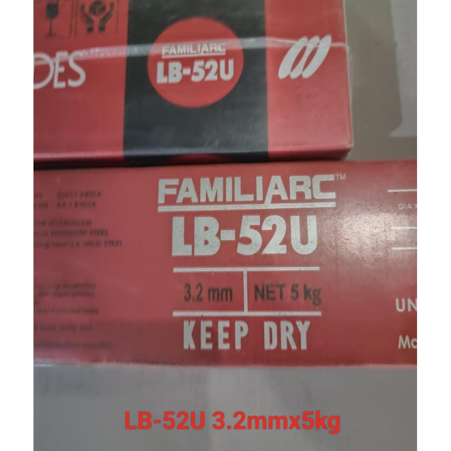 Jual Kawat Las LB-52U 3.2mm E7016 KOBE LB52U 3,2mm | Shopee Indonesia
