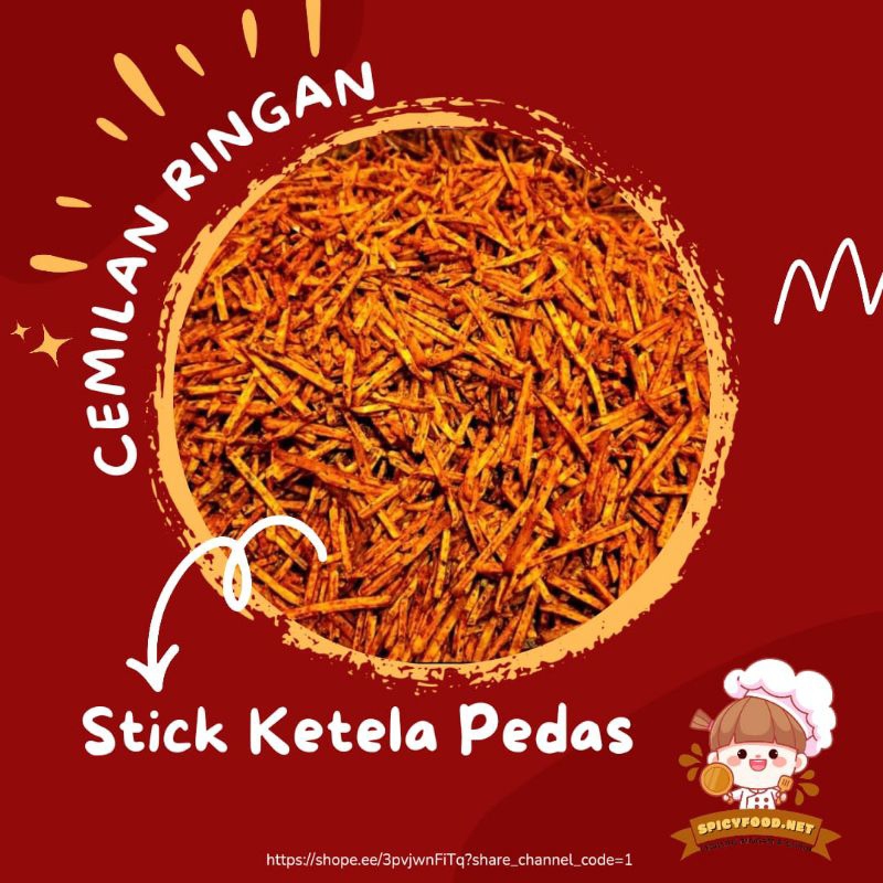 Jual STICK KETELA PEDAS DAN ORI KEMASAN 200GR | Shopee Indonesia
