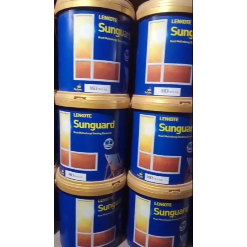 Jual CAT TEMBOK EXTERIOR LENKOTE SUNGUARD ALL IN ONE 2,5L SUPER WHITE | Shopee Indonesia