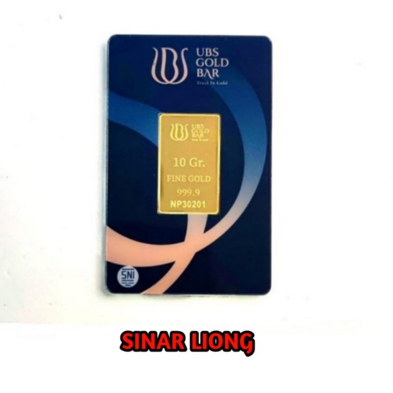 Jual emas logam mulia lm ubs terbaru 10 gr gram | Shopee Indonesia