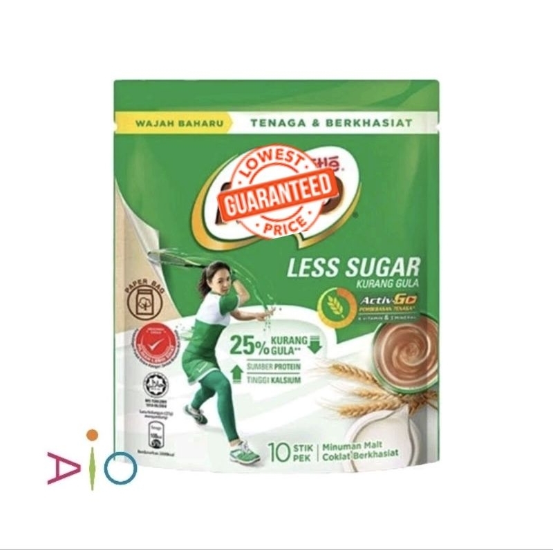 Jual Nestle Milo Activ-Go Less Sugar 10 x 27g | Shopee Indonesia