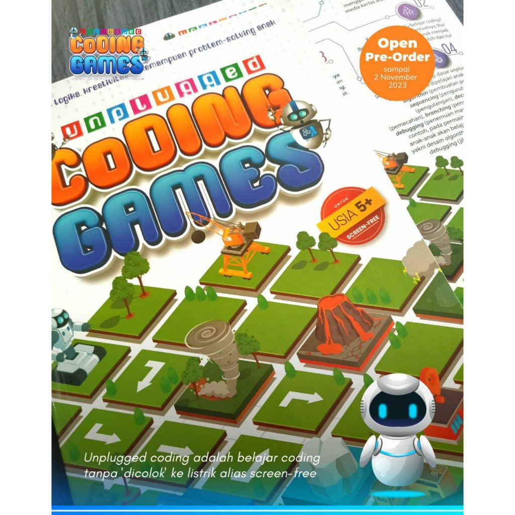 Jual Buku Anak Unplugged Coding Games | Shopee Indonesia