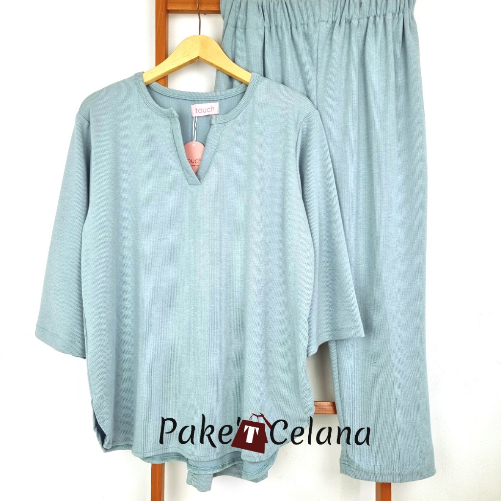 Jual setelan wanita terbaru 2025 one set misty knit premium import ld ...
