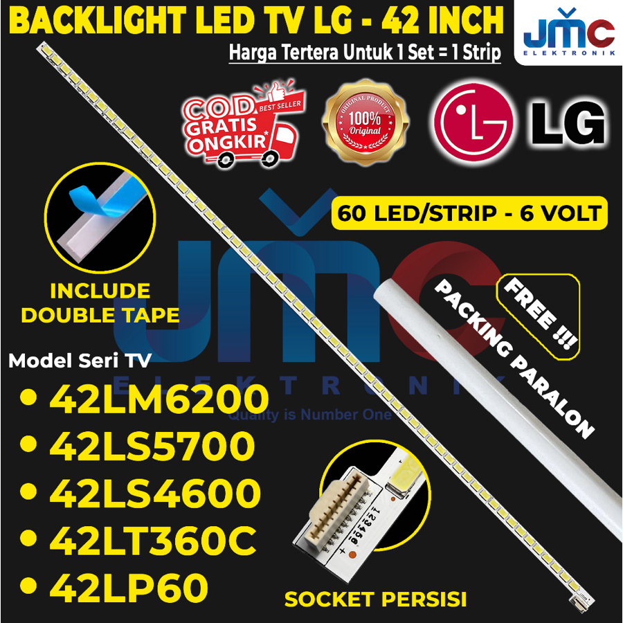 Jual BACKLIGHT TV LED LG 42 INCH 42LS5700 42LS4600 42LT360 42LM6200 42LT560 42LP60 42LS 42LT ...