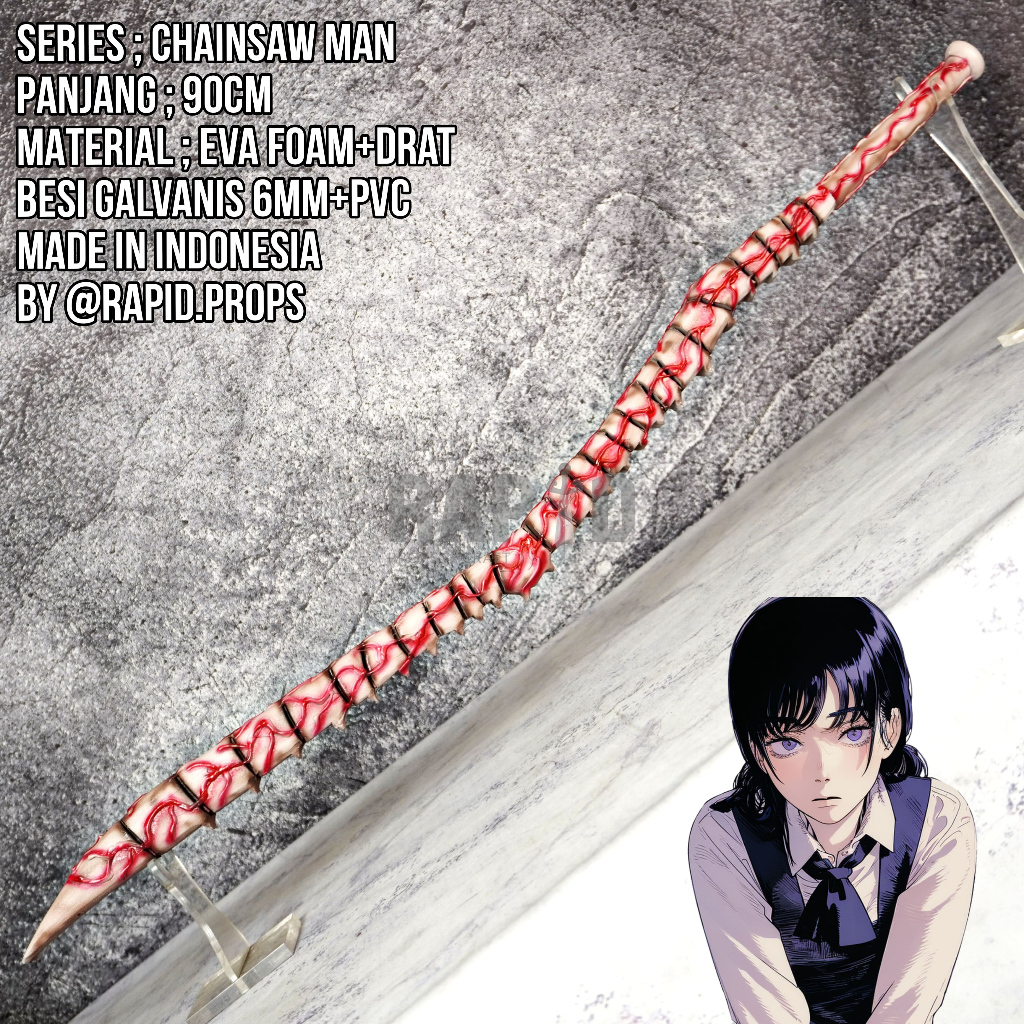 Jual Asa Mitaka Chainsaw Man For Cosplay Prop | Shopee Indonesia