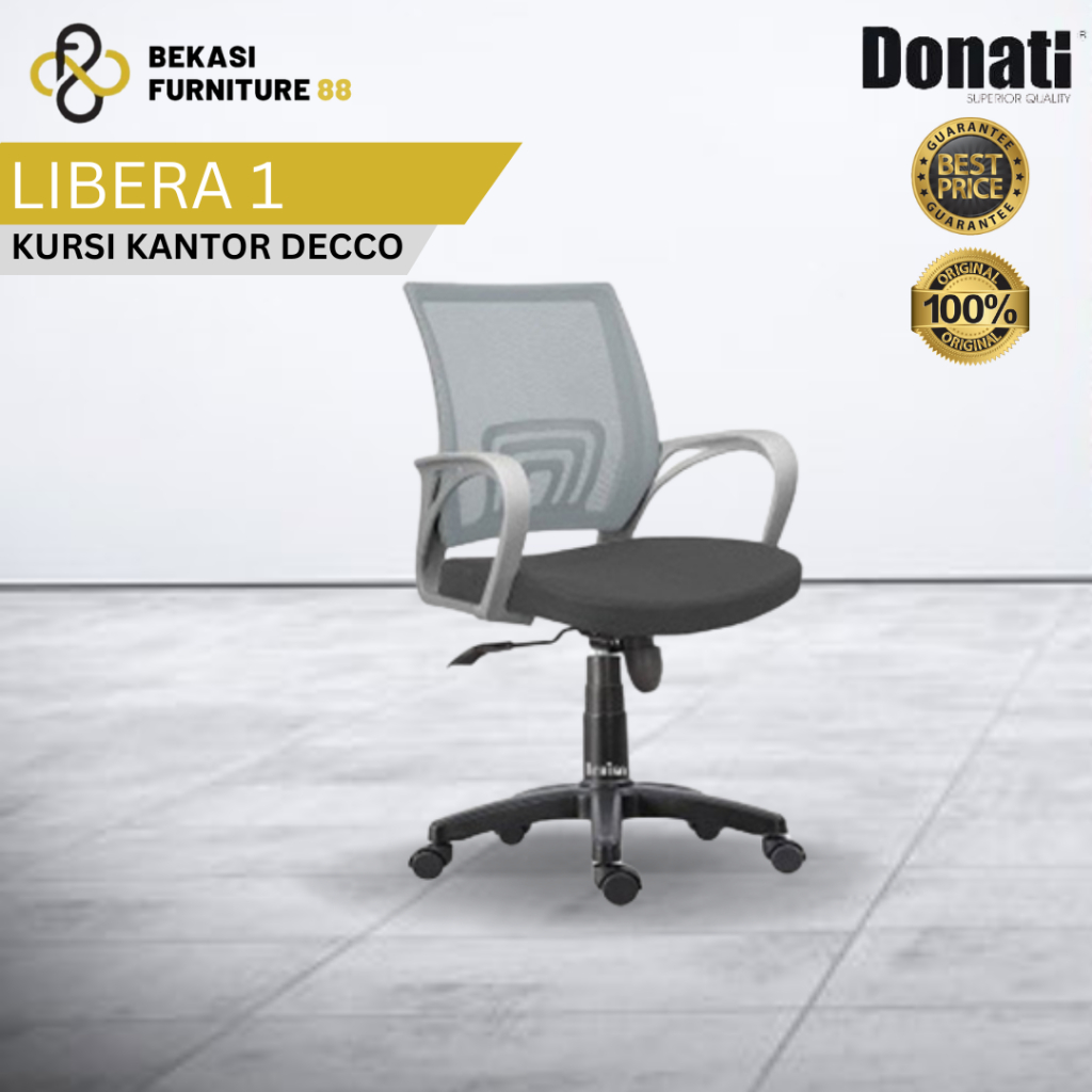 Jual Kursi Kantor - Kursi Kerja - Kursi Staff Decco Donati LIBERA 1 ...