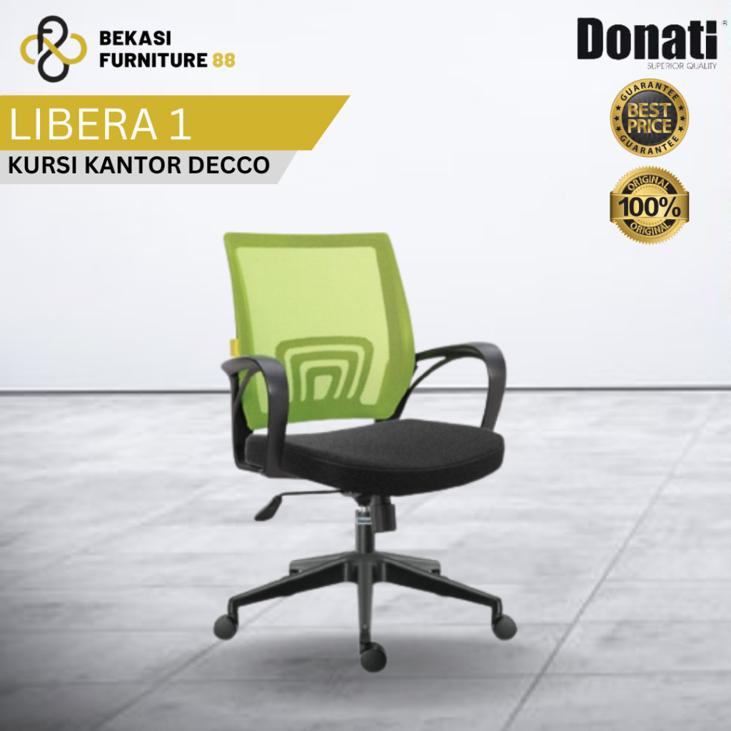 Jual Kursi Kantor - Kursi Kerja - Kursi Staff Decco Donati LIBERA 1 ...