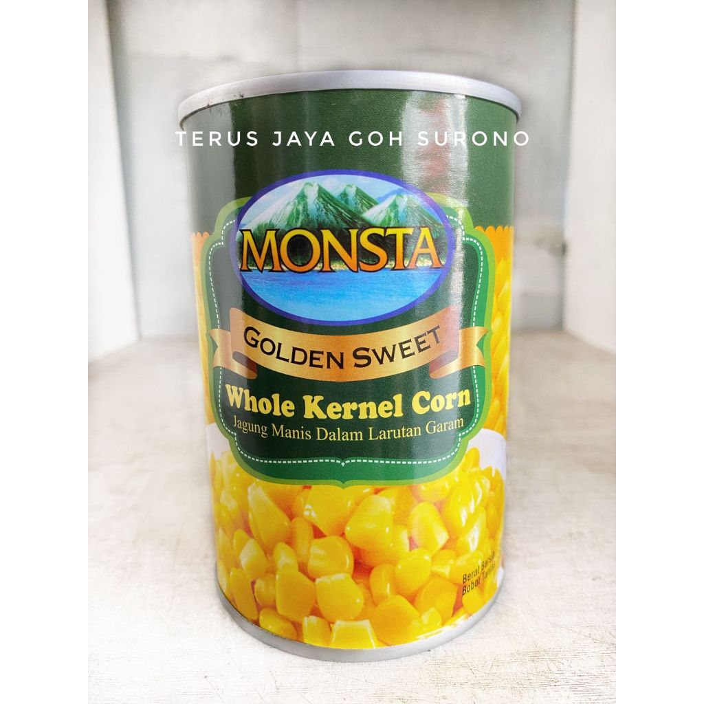Jual Monsta Golden Sweet Whole Kernel Corn Jagung Pilil Kaleng | Shopee ...
