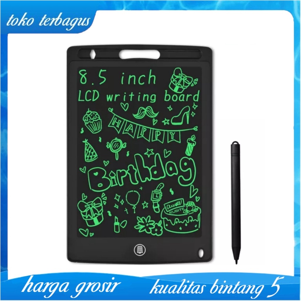 Jual LCD Writing Drawing Tablet 8.5 Inch Papan Tulis Anak Gambar Arsir ...