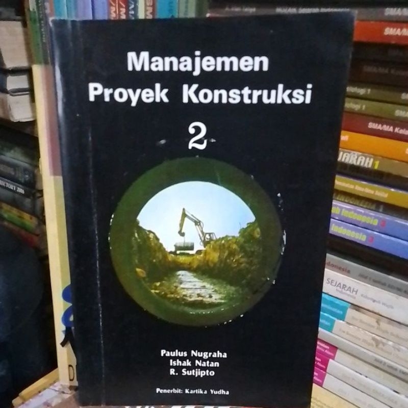 Jual MANAJEMEN PROYEK KONSTRUKSI 1 2 (ORIGINAL) | Shopee Indonesia