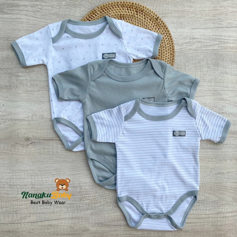 Jual 3 PCS Jumper Bayi Jumsuit Bayi Baru Lahir Baju Bayi 0-3 Bulan ...