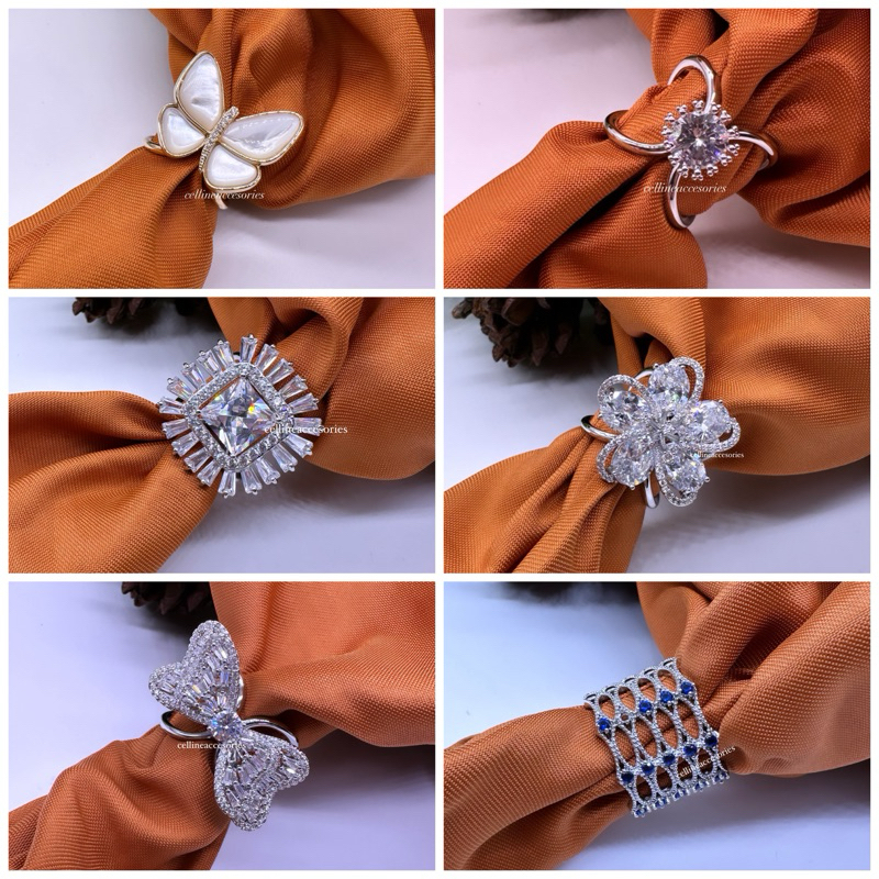 Jual Ring hijab/ring hijab premium/ring jilbab zircon/selong jilbab ...