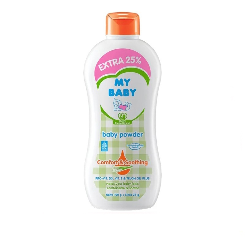 Jual my baby powder telon plus 100 + 25gr | Shopee Indonesia