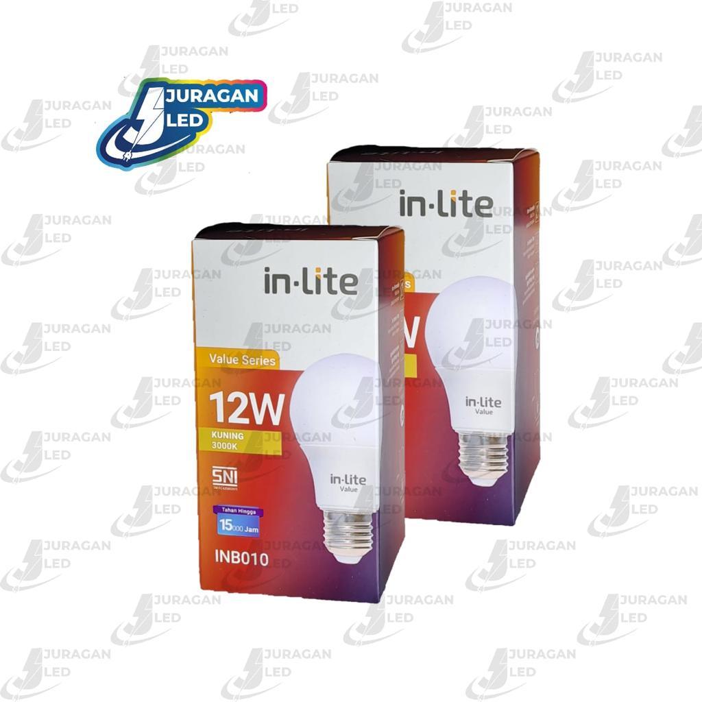 Jual InLite Lampu LED Bohlam Value INB010 - 12W | Shopee Indonesia