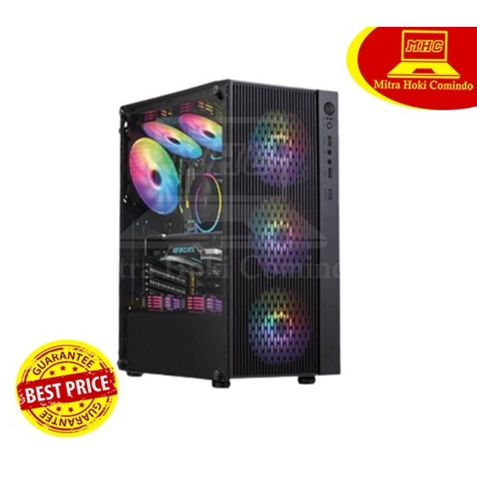 Jual CASING PC POWER UP RAPTOR SENTINEL FREE 3 FAN MURAH | Shopee Indonesia