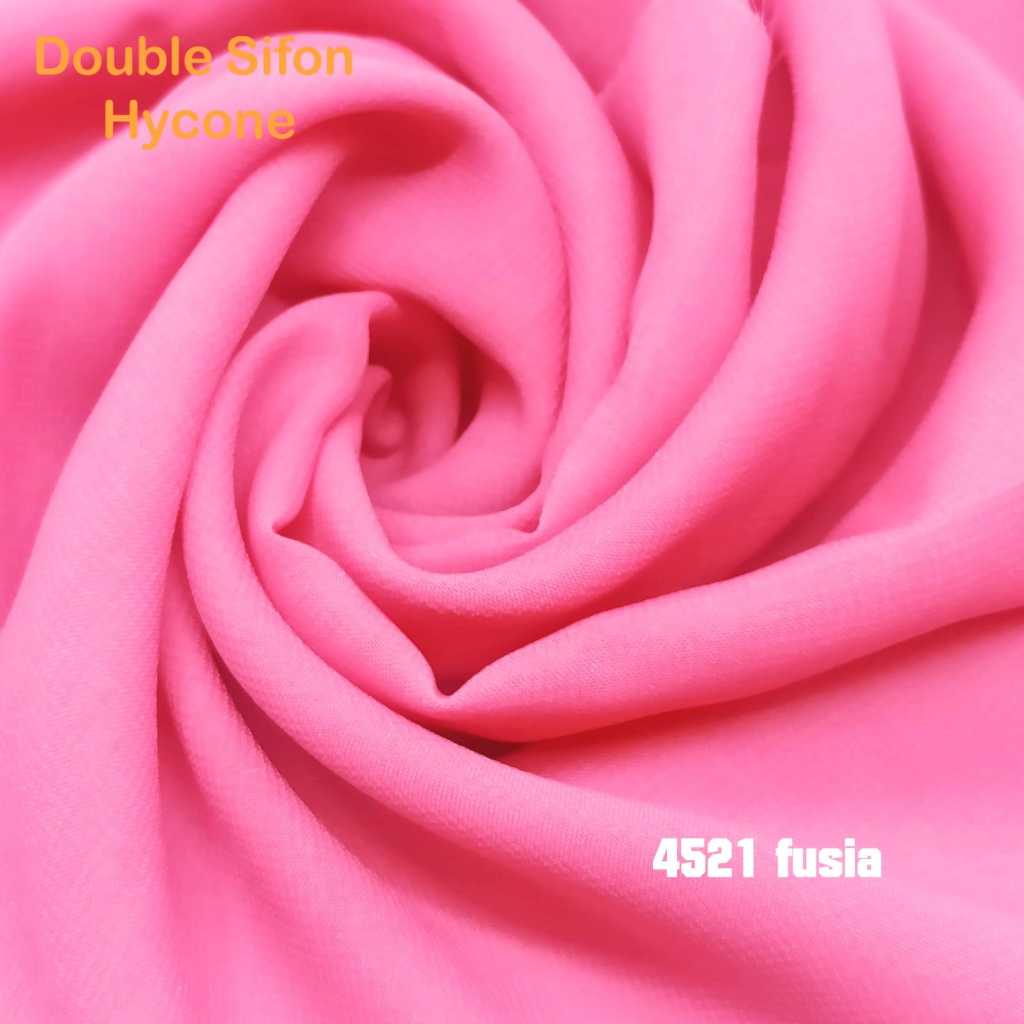 Jual bahan multi kain double sifon hycon hicon hycone polycotton poton ...