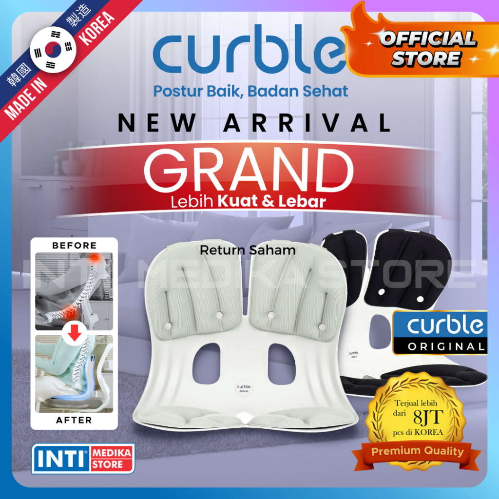 Jual CURBLE - Correct Posture Chair GRAND Kursi Koreksi Postur Tubuh ...