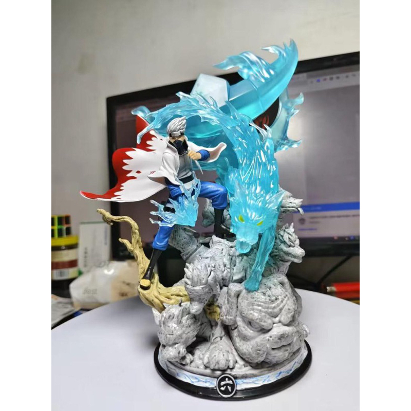Jual Figure Kakashi Hokage Statue PVC Eight Dog Squad | Shopee Indonesia