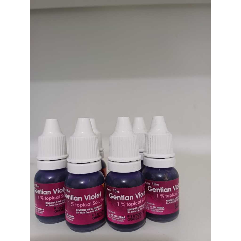 Jual Gentian Violet/ larutan antiseptik pertolongan pertama untuk luka ...