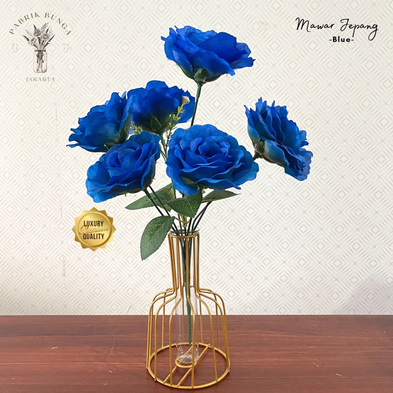Jual COD (6 Tangkai) Bunga Mawar Rose Jepang Import Plastik / Bunga ...
