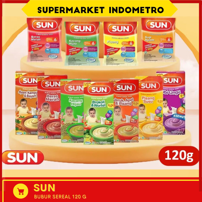 Jual Bubur Sereal Susu SUN 120g | Shopee Indonesia