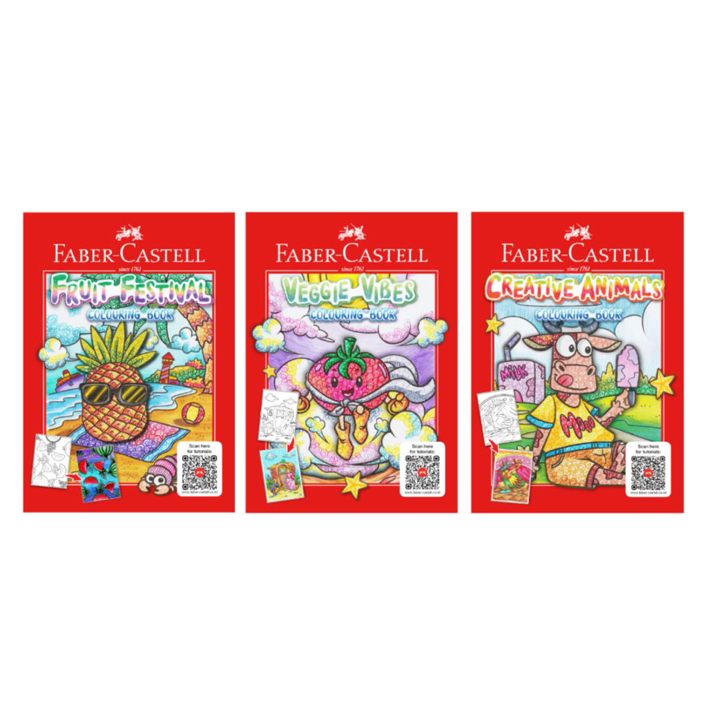 Jual Faber Castell Colouring Book Buku Mewarnai Kreatif 10402 | Shopee ...