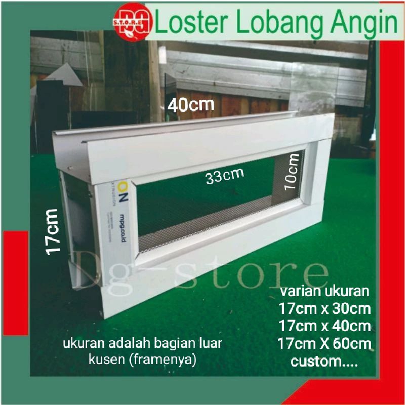 Jual Loster Lobang Angin Ventilasi Kawat Nyamuk | Shopee Indonesia