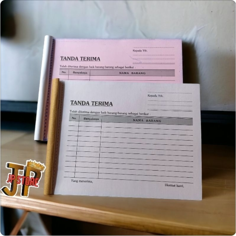 Jual BUKTI TANDA TERIMA BARANG 2 PLY 1/2 FOLIO - SIAP KIRIM | Shopee ...