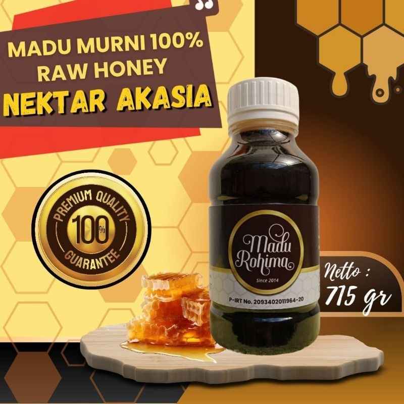 Jual Madu Rohima Akasia 360g, 715gram, 1Kg | Shopee Indonesia