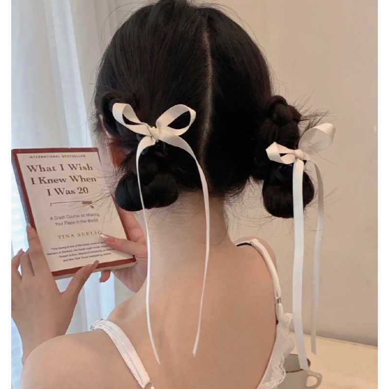 Jual PITA RAMBUT PANJANG | JEPIT PITA RAMBUT KOREA | RIBBON HAIRSTYLE ...