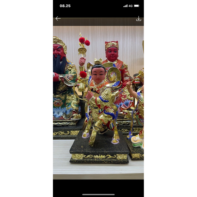 Jual patung dewa Naca nezha locia kayu 10in taiwan | Shopee Indonesia