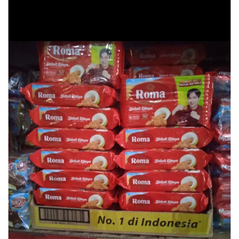 Jual Roma kelapa 300gr kartonan isi 28pack | Shopee Indonesia