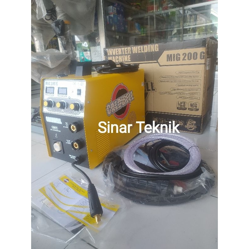Jual Mesin Las Mig Caldwell MIG 200G | Shopee Indonesia