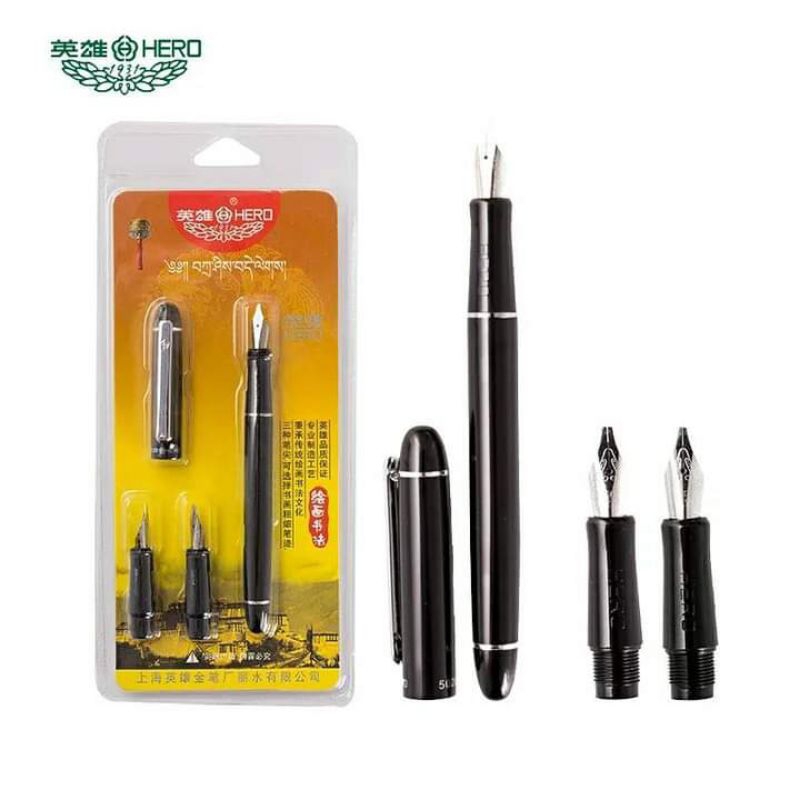 Jual hero calligraphy LETTERING pen pena hero pena kaligrafi pena ...