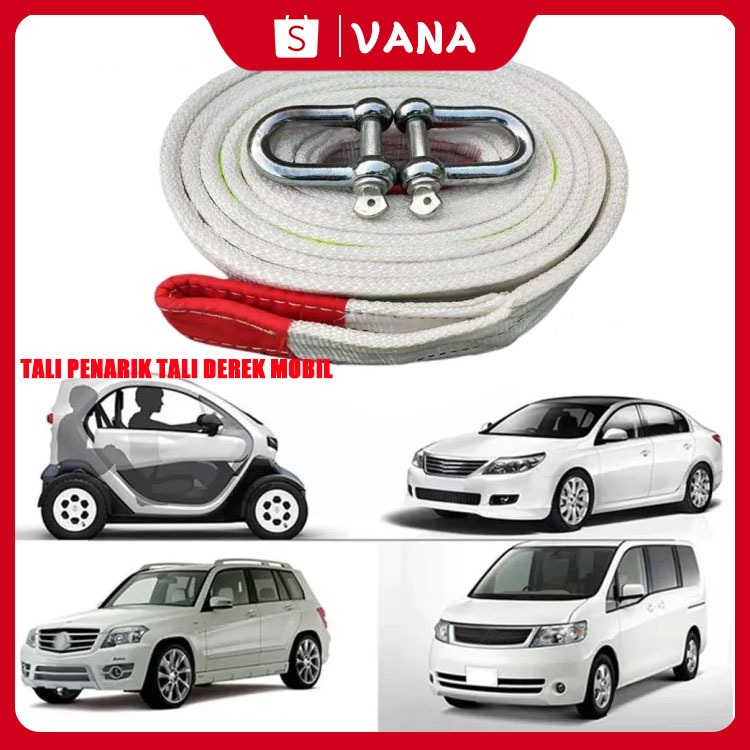 Jual Tali Tarik Tali Trailer Mobil 5 Ton 10 Ton Tebal Tali Tarik Truk ...