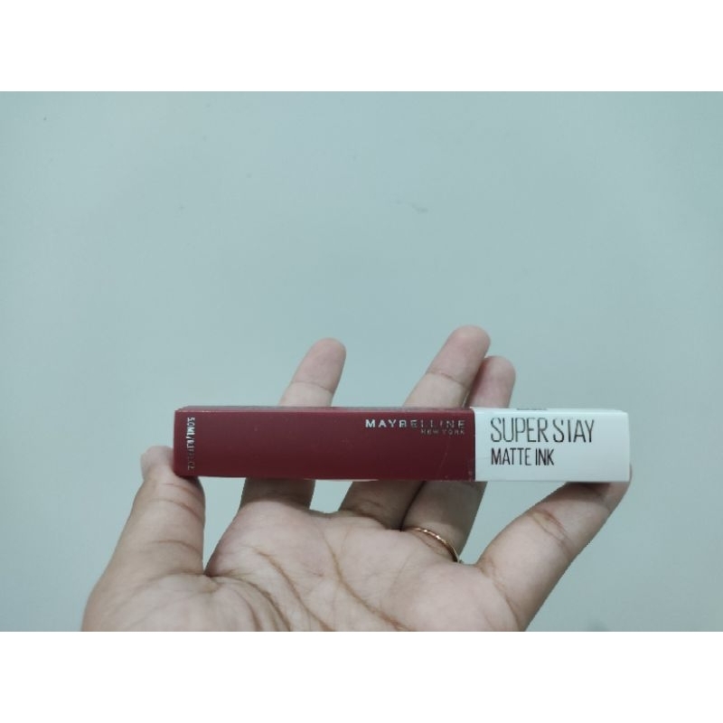 Jual MAYBELLINE SUPERSTAY MATTE INK - 80 RULER | Shopee Indonesia