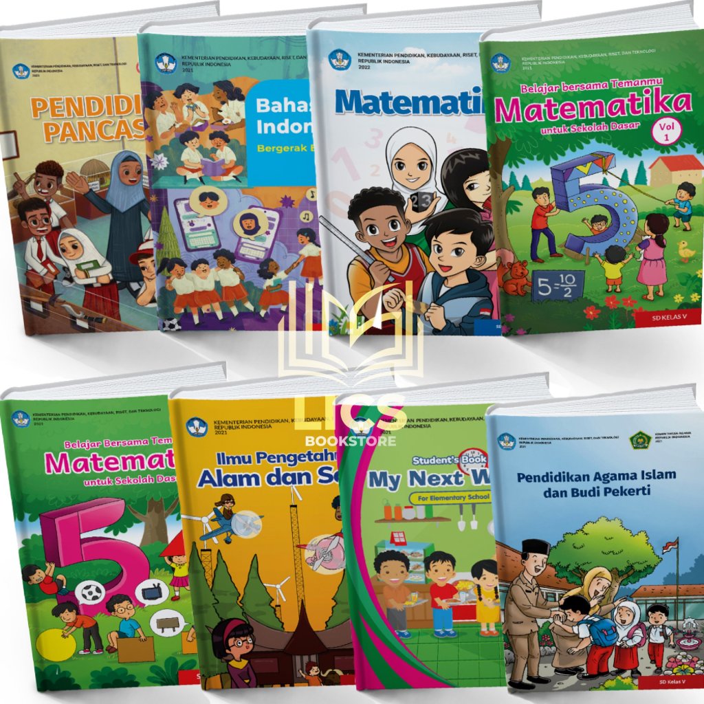 Jual TERLENGKAP Buku Siswa SD Kelas 5 Kurikulum Merdeka Kemendikbut ...