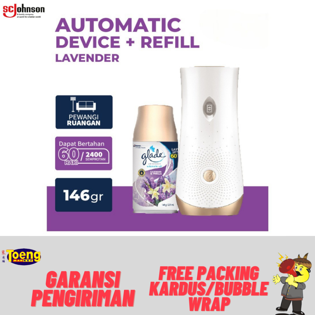 Jual PARFUM RUANGAN / PENGHARUM RUANGAN / AIR FRESHNER MATIC SET GLADE ...