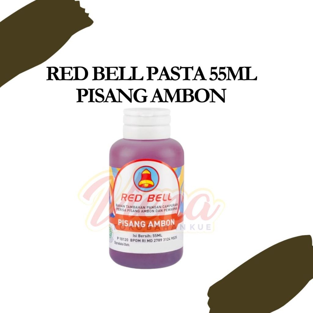 Jual Red Bell Pasta / Perisa / Pewarna Makanan 55ml / Red Bell Food ...