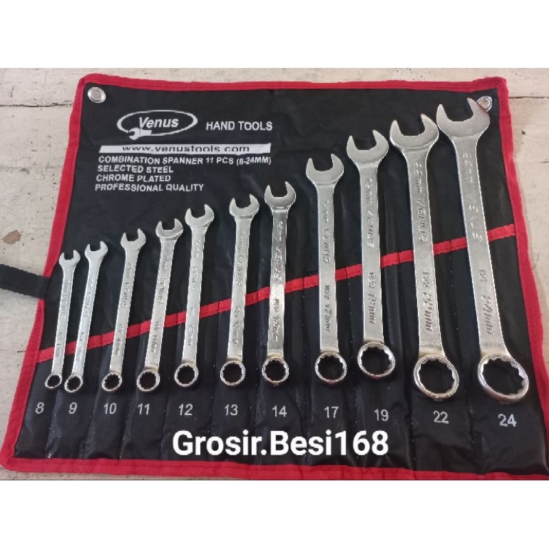 Jual Kunci Ring Pas Set Venus 8-24 / 8-22 11pcs Original 100% | Shopee Indonesia